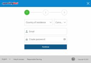 Sportingbet login Sportingbet registration online in Nigeria